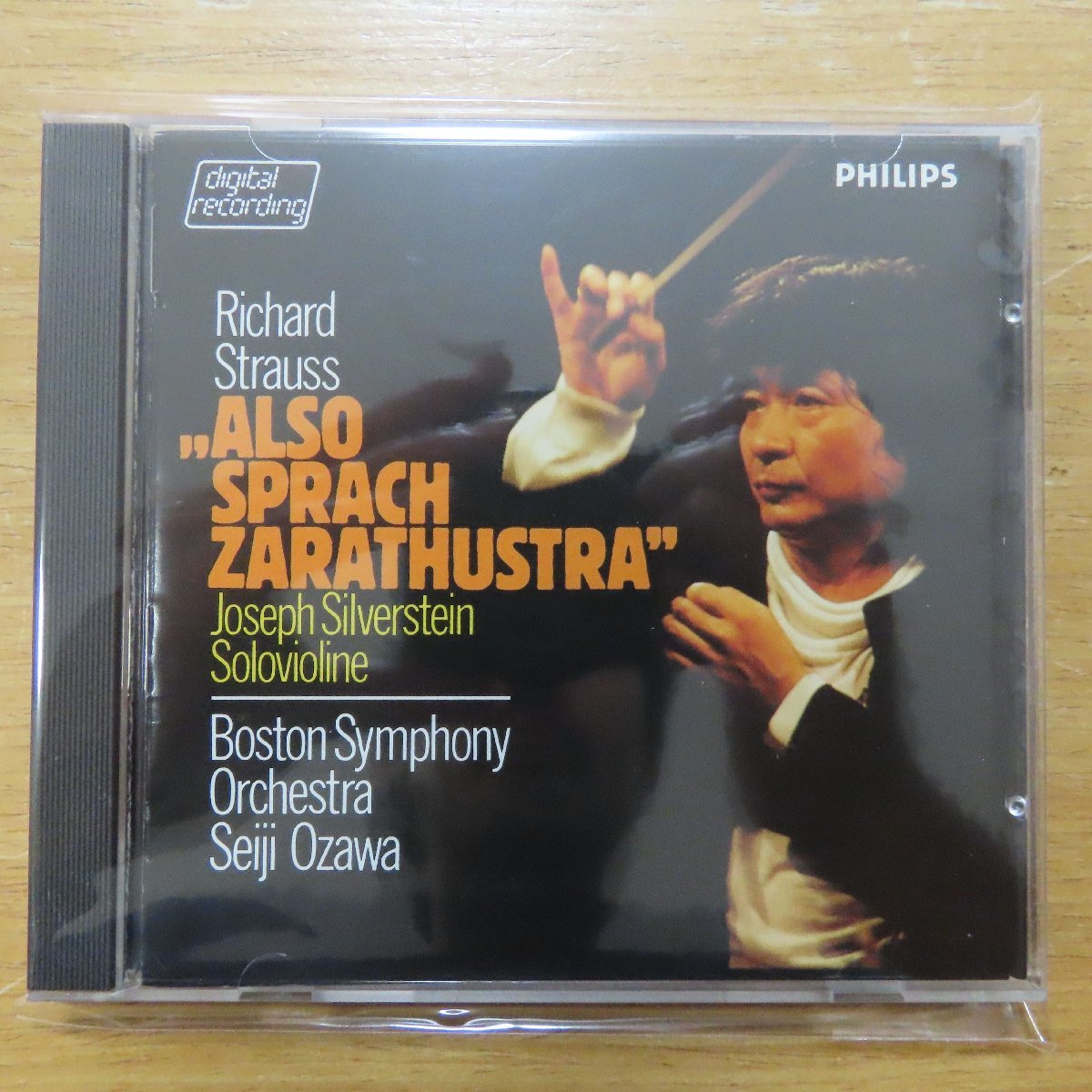 【やや傷や汚れあり】34068021;【CD/西独Philips初期青盤/蒸着仕様】小澤征爾 / Richard Strauss: Also ...