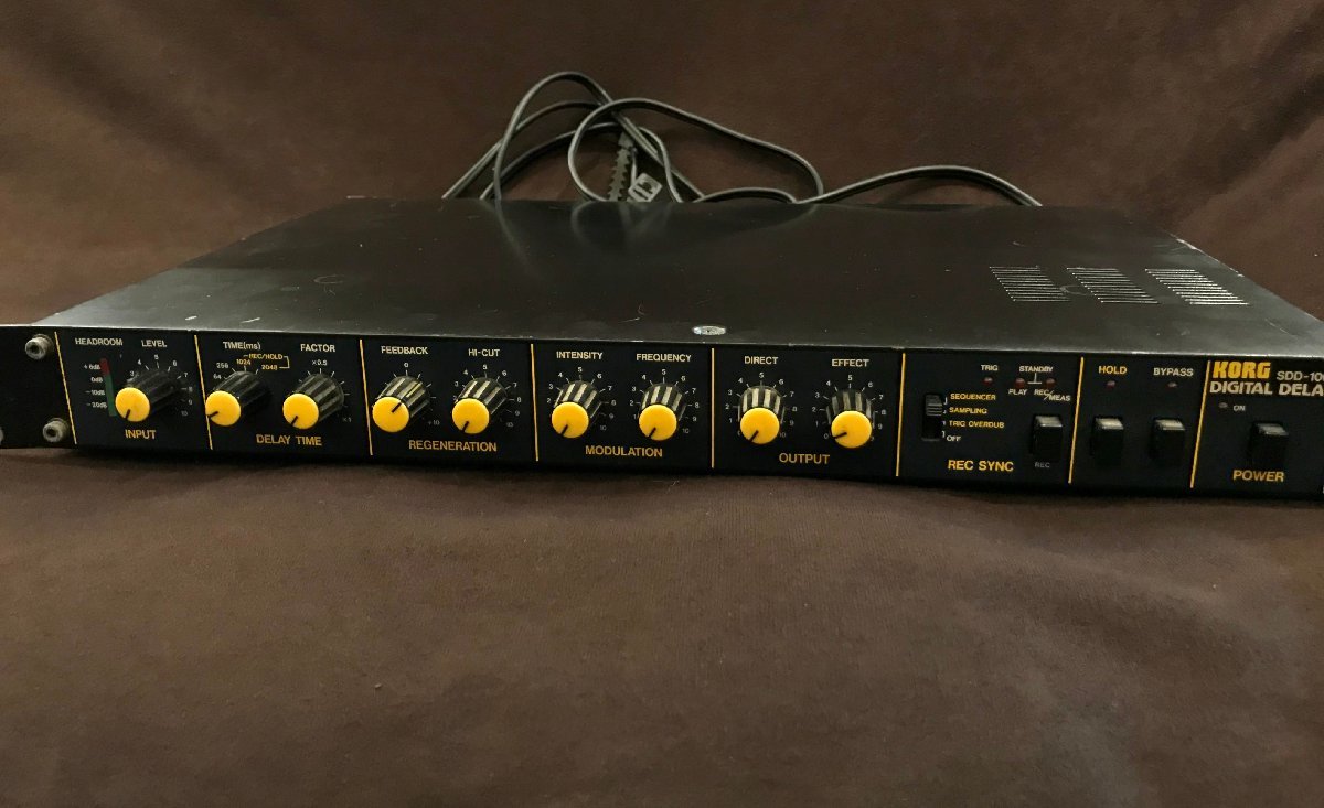 【傷や汚れあり】【1円】KORG コルグ SDD-1000 DIGITAL DELAY エフェクター 現状出品の落札情報詳細 - ヤフオク落札 ...