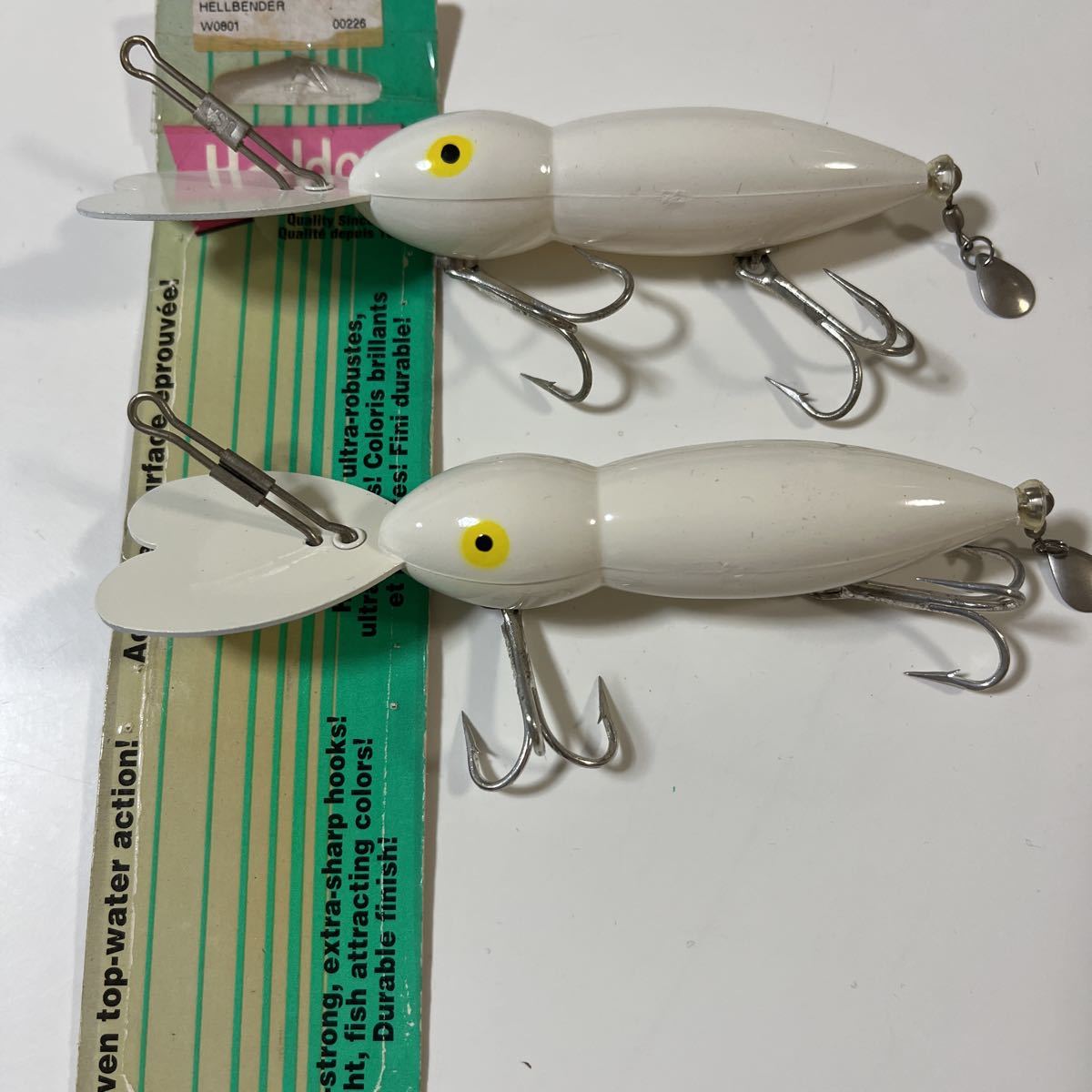 【未使用】Heddon Hellbender Lure W0801 ×2個の落札情報詳細 - ヤフオク落札価格情報 オークフリー