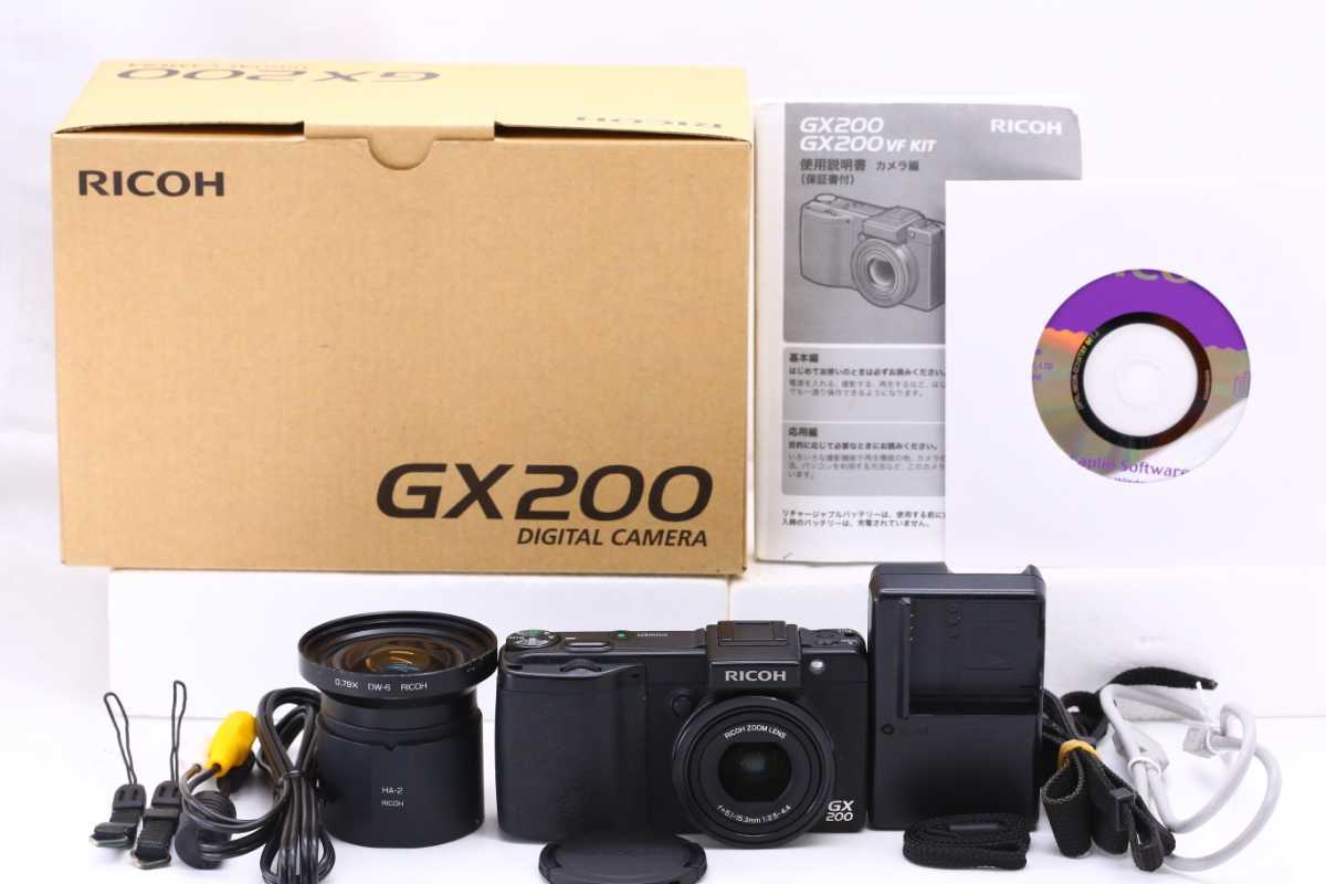 【目立った傷や汚れなし】★良品★ リコー Ricoh GX200 コンパクトデジタルカメラ ★元箱・コンバーター付き★ #7464の落札情報詳細 - Yahoo!オークション落札価格検索 オークフリー
