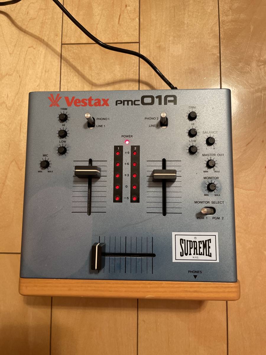 【傷や汚れあり】Vestax ベスタクス PMC01A DJ ヴィンテージ ミキサー ACアダプター付の落札情報詳細 - ヤフオク落札価格検索 ...