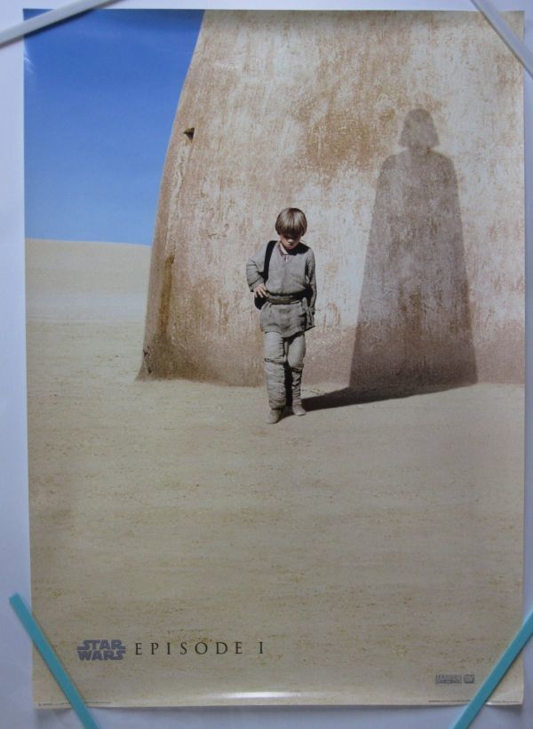 【中古】[悠]・STAR WARS EPISODE 1 THE PHANTOM MENACE POSTERS スターウォーズエピソード1 ...