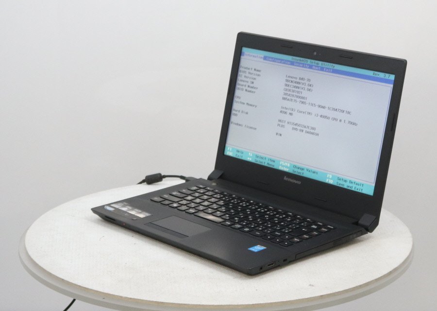 【傷や汚れあり】lenovo 20392 B40-70 Core i3 4005U 1.70GHz 4GB 320GB 1週間保証の落札情報 ...
