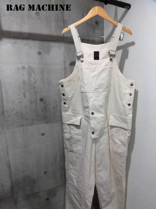 【やや傷や汚れあり】RAG MACHINEラグマシーン/デッキパンツ オーバーオール/メンズL/オールインワン サロペット/ワイド カーゴパンツ/メンズ/キナリ/アウトドアの落札情報詳細 ...