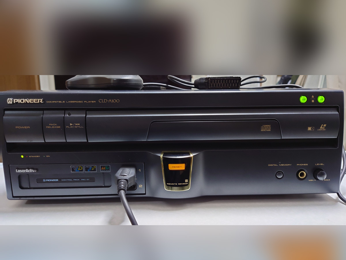【傷や汚れあり】PIONEER パイオニア レーザーアクティブ CLD-A100 本体 PAC-S1 メガドライブ コントロールパック 純正コントローラー RGB改造 難ありの落札情報詳細 ...