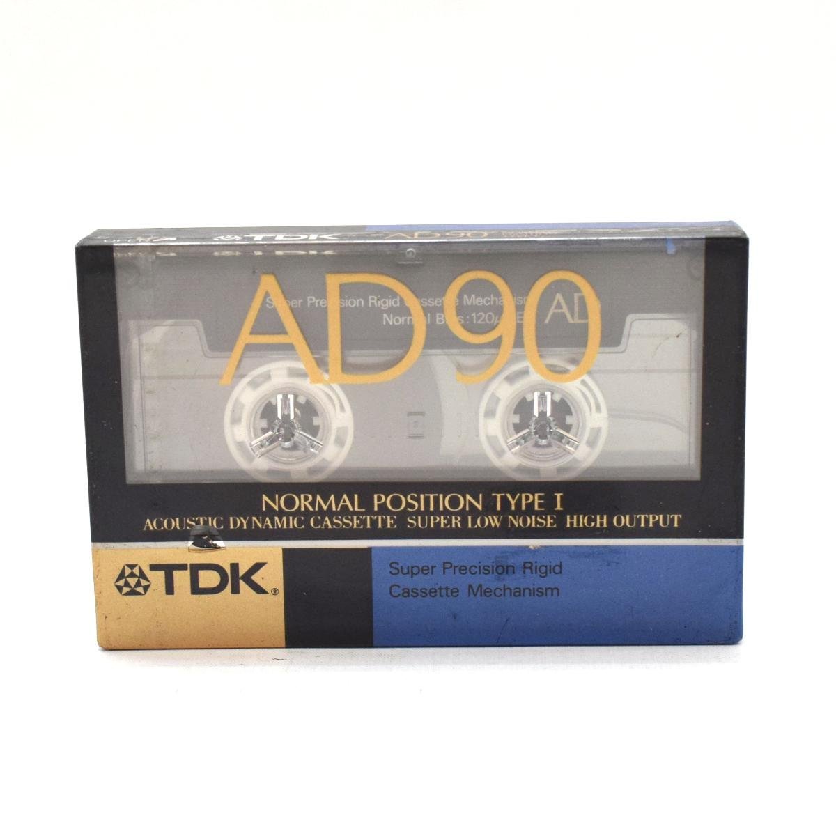 【未使用】【新品・未使用】TDK AD90 ノーマルポジション TYPE1 カセットテープ AD-90K 往復90分/片面45分 ...