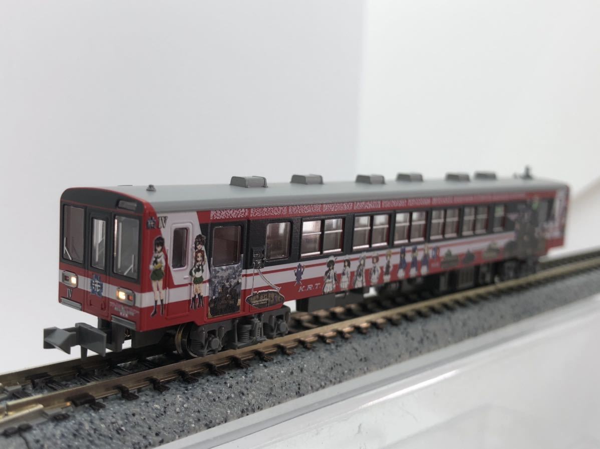 【目立った傷や汚れなし】【鉄道模型】KATO 10-1281 鹿島臨海鉄道 6000形 ガールズ＆パンツアー ラッピング列車 2号車＋3号車 ...