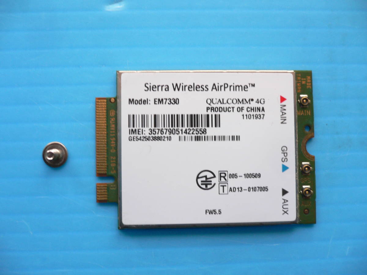 【目立った傷や汚れなし】Sierra Wireless AirPrime EM7330 WANモジュール ★送料 63円よりの落札情報詳細 ...