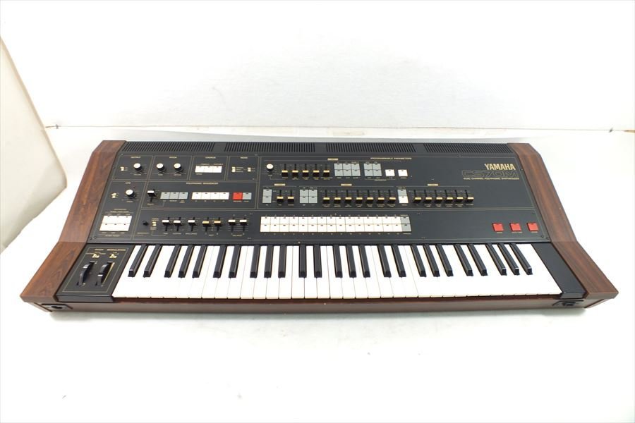 【傷や汚れあり】 YAMAHA ヤマハ CS70M シンセサイザー 鍵盤楽器 中古 現状品 221006Y3227の落札情報詳細 - ヤフオク落札価格検索 オークフリー