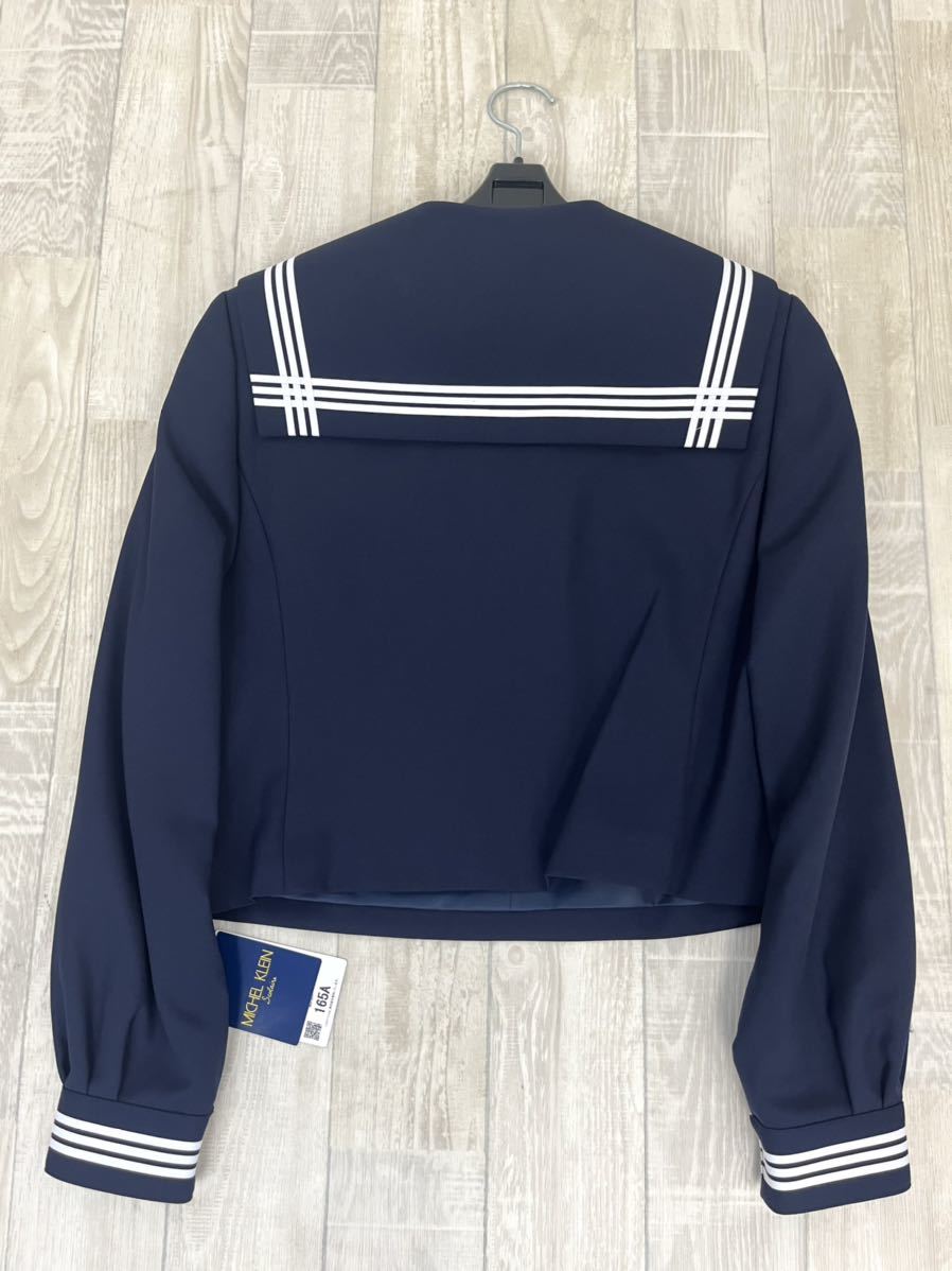 【未使用】【新品未使用】セーラー服上衣 紺 衿カフス3本ライン 165A 165cm KANKO ミッシェルクラン カプリ型 学生服 スクールウエア コスプレの落札情報詳細 - Yahoo ...