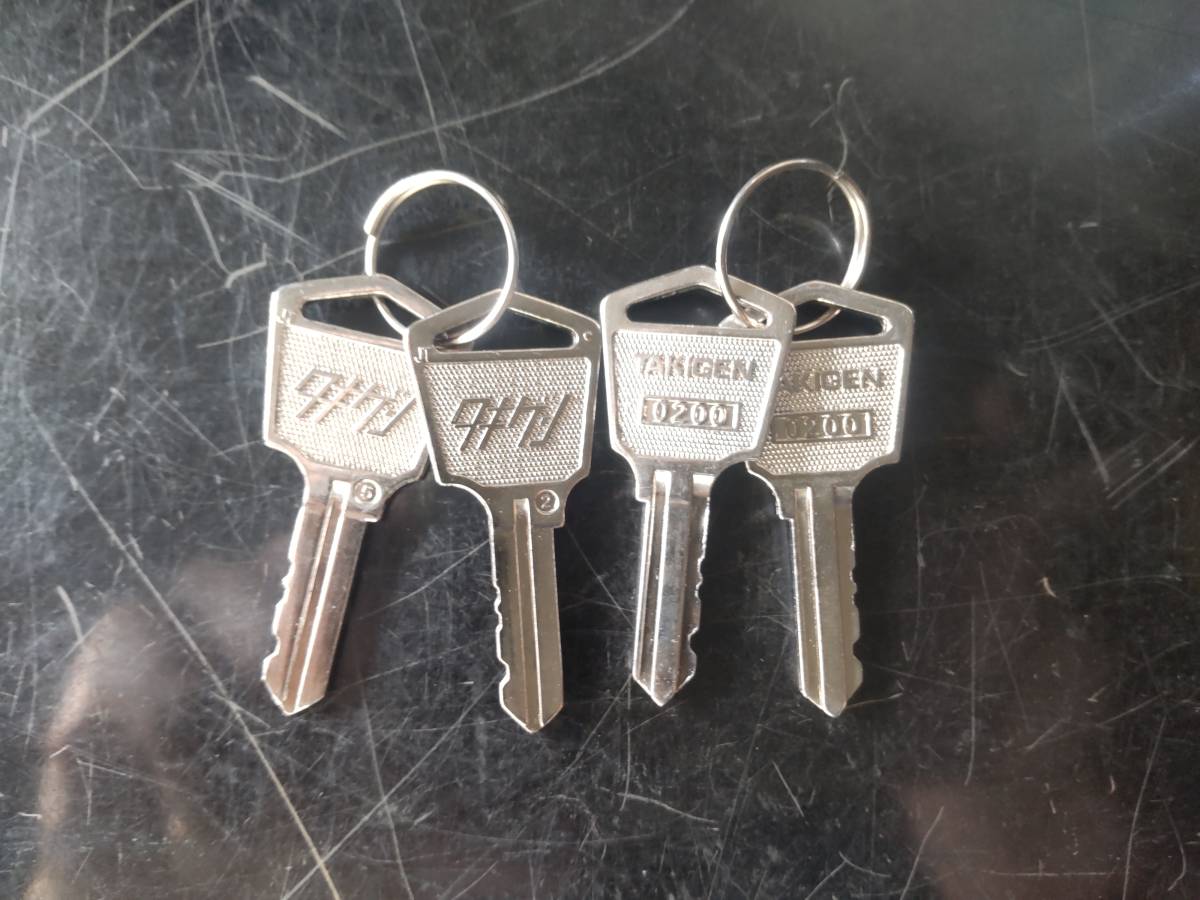 【未使用】日東工業 ニットー NITO N200 タキゲン TAKIGEN 200 電気盤 配電盤 分電盤 互換 ボックス 鍵 キー スペア ...