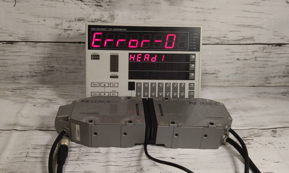 【やや傷や汚れあり】Keyence LS-7030(T+R) + LS-7000 高速高精度寸法測定器 キーエンス の落札情報詳細| ヤフオク ...