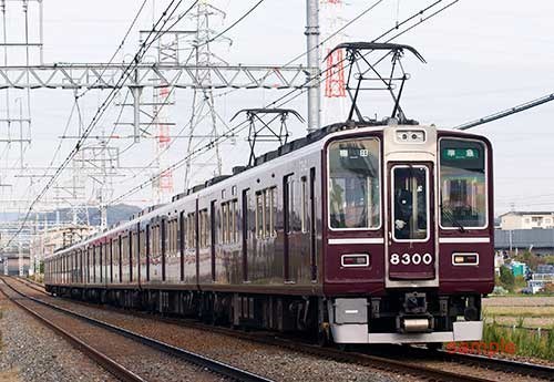【未使用】【鉄道写真】阪急電鉄京都線8300形8300 8000系車両誕生30周年記念復刻装飾 [0006771] の落札情報詳細| ヤフオク落札価格情報 オークフリー