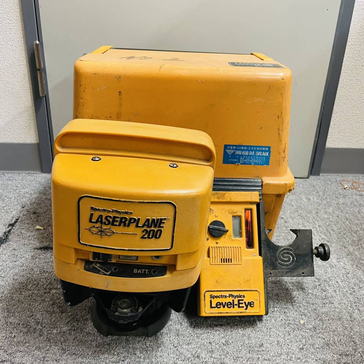ジャンク品 Spectra-Physics LASERPLANE MODEL/RD2E スペクトラフィジックス レーザープレーン 専用ケース付 ...