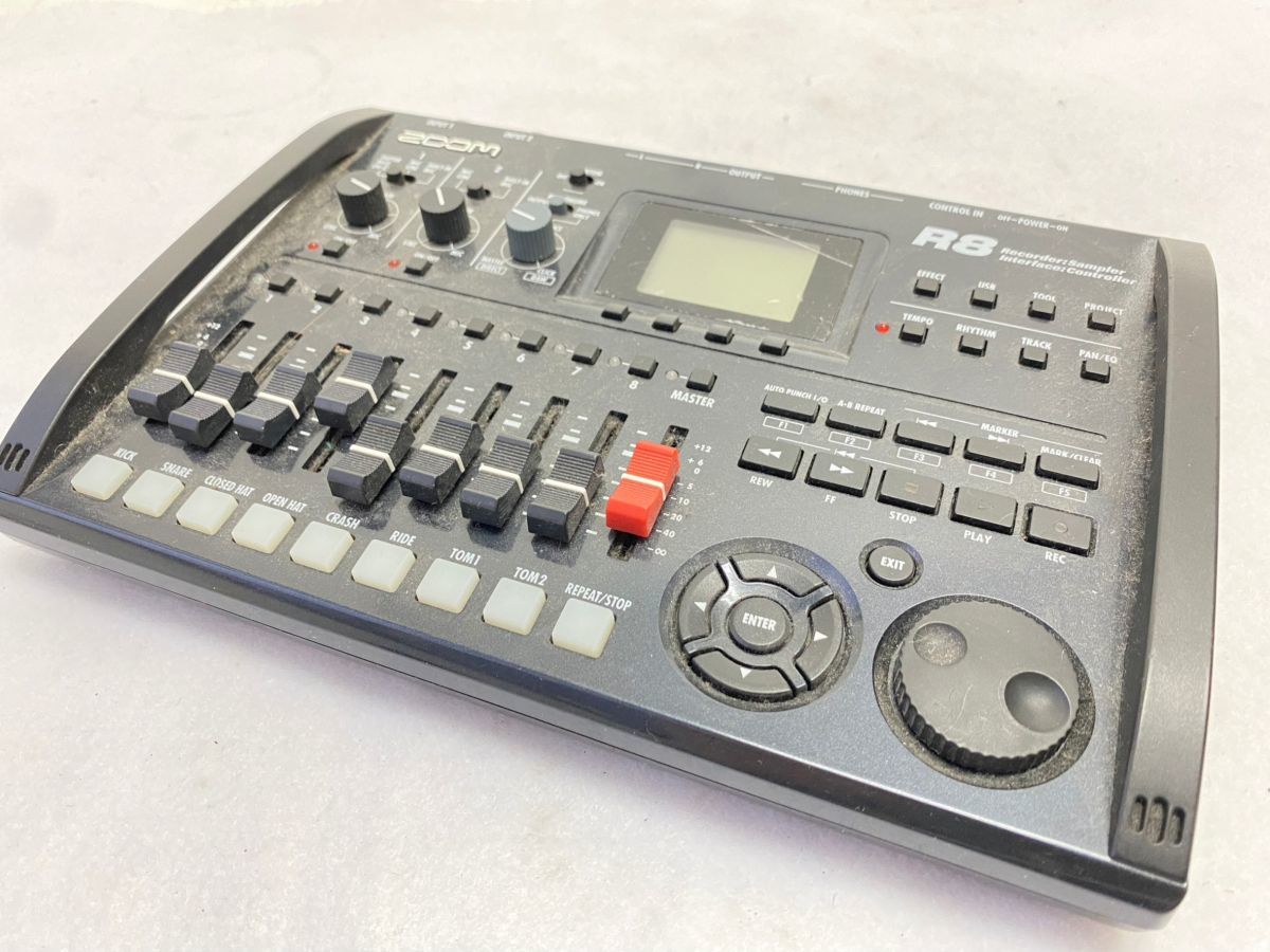【傷や汚れあり】G025-O25-425 ZOOM ズーム R8 マルチトラックレコーダー Recorder:Sampler ...