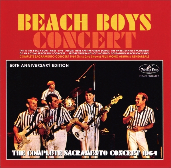 【未使用】ザ・ビーチ・ボーイズ『 The Complete Sacramento Concert 1964 50th Anniversary ...
