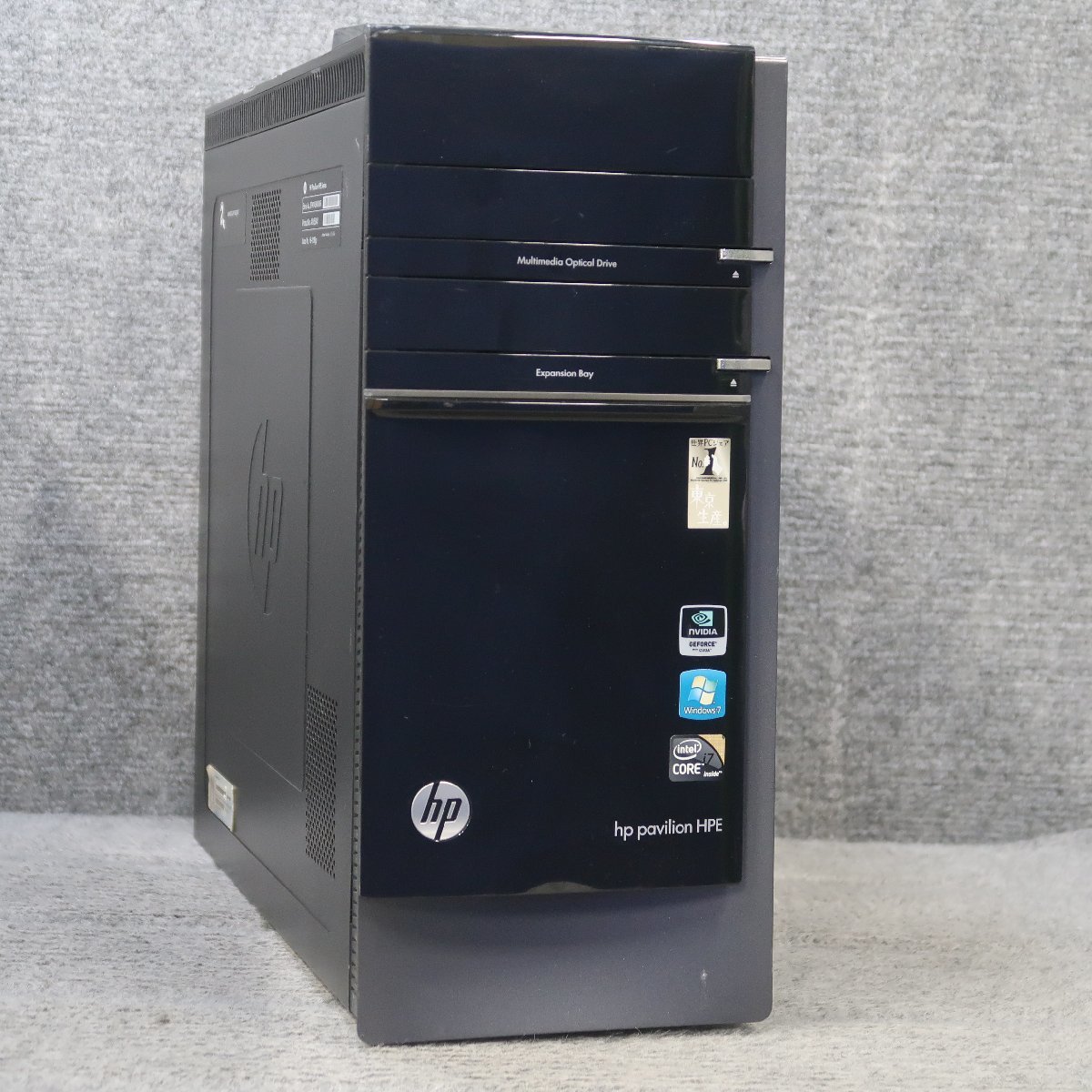 【傷や汚れあり】HP Pavilion HPE h8-1190jp Core i7-X990 3.46GHz 2GB ブルーレイ Nvidia GeForce Gtx 550 Ti ジャンク ...