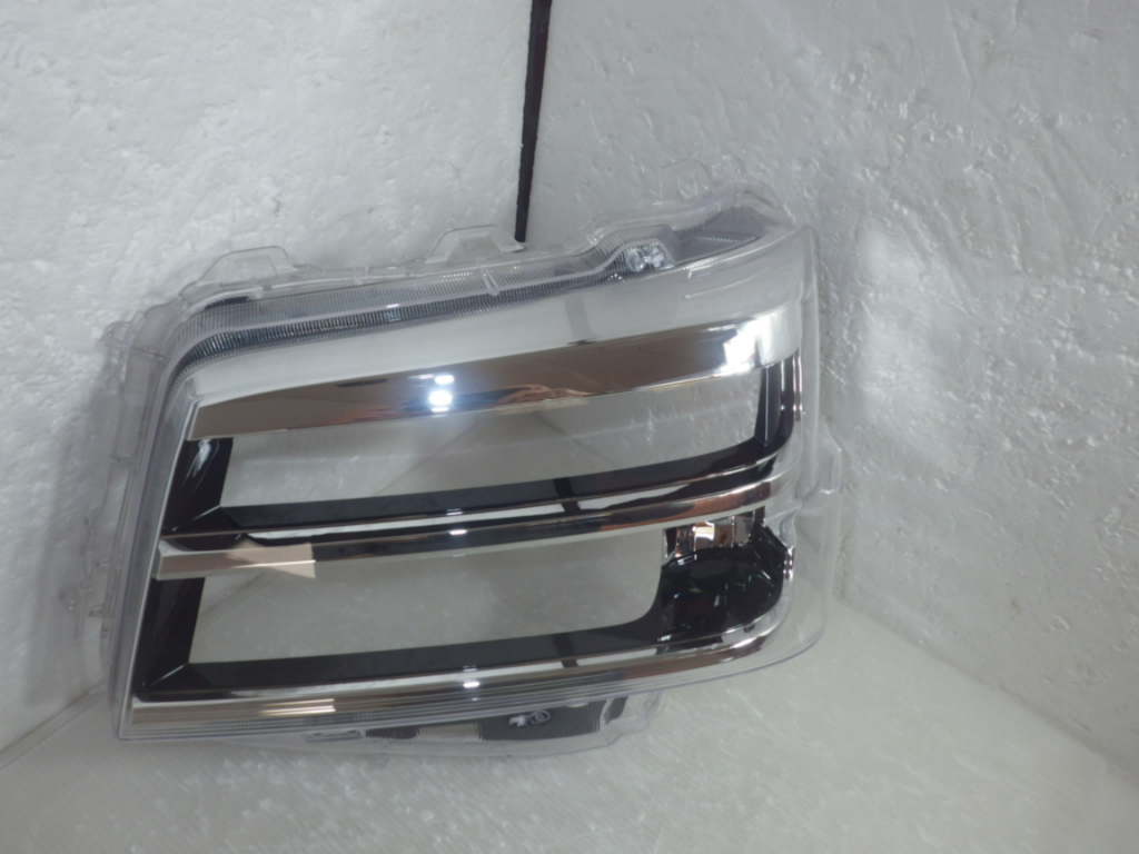 【やや傷や汚れあり】PTM-1266 ハイゼットカーゴ S700V S710V 左ヘッドライト レンズカバーのみ LED用 8110B ...