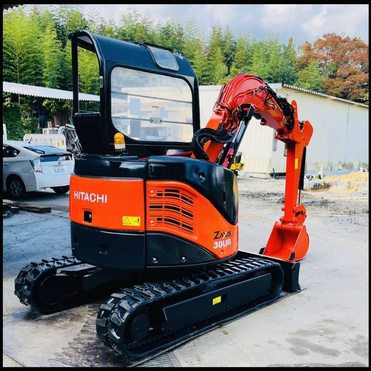 【目立った傷や汚れなし】平成24年！日立HITACHI ZX30UR-3★ミニユンボ★油圧ショベル★3tクラス★1592時間★クレーン式★倍速★茨城県発!下取り可能！の落札情報詳細 ...