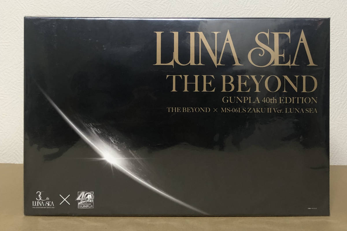【未使用】送料無料 LUNA SEA「THE BEYOND」機動戦士ガンダム40周年記念プロジェクトテーマ曲 CD ＋ MG 1/100 MS ...