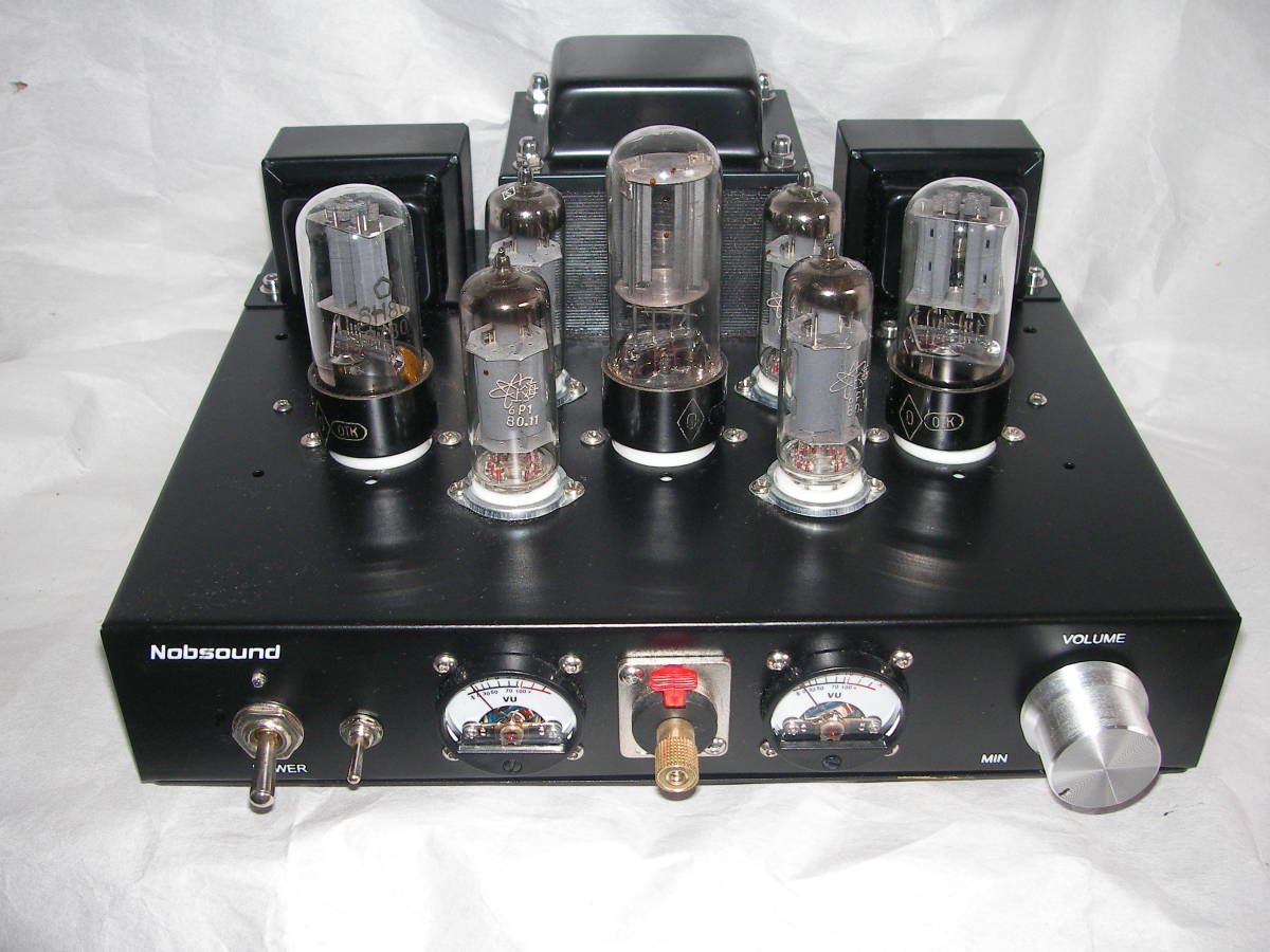 【目立った傷や汚れなし】中華真空管アンプ 「Nobsound 6P1」 稼働品 完成品 中古の落札情報詳細 - ヤフオク落札価格検索 オークフリー