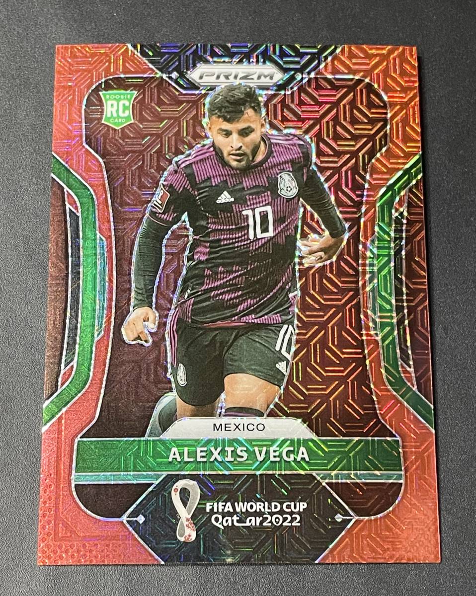 【未使用に近い】Alexis Vega 2022 Panini Prizm World Cup Qatar Rookie Card Red ...