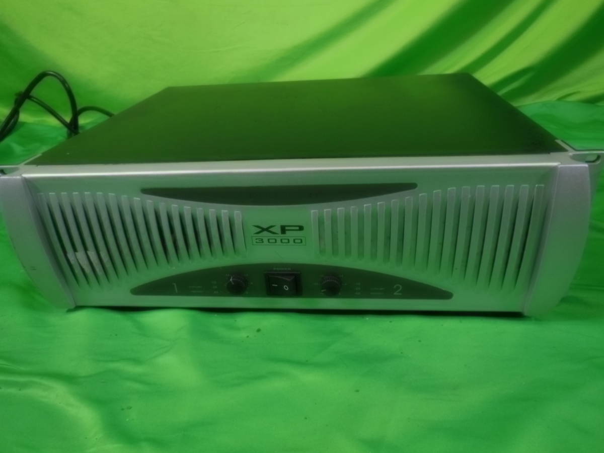 【傷や汚れあり】kh221126-039F4 PHONIC XP3000 パワーアンプ 音響機材 ステレオ 重量約25㎏の落札情報詳細 ...
