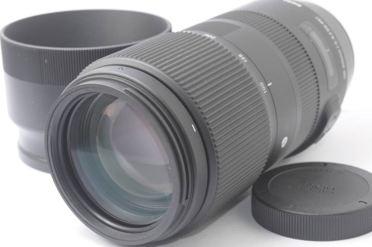 【やや傷や汚れあり】★良品★シグマ SIGMA 100-400mm F5-6.3 DG OS HSM Contemporary CANON ...