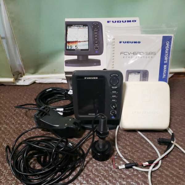 【やや傷や汚れあり】FURUNO FCV-620 中古の落札情報詳細 - ヤフオク落札価格検索 オークフリー
