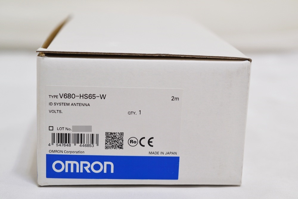 【未使用】★未使用！オムロン RFIDシステム アンテナ V680-HS65-W 2M の落札情報詳細| ヤフオク落札価格情報 オークフリー
