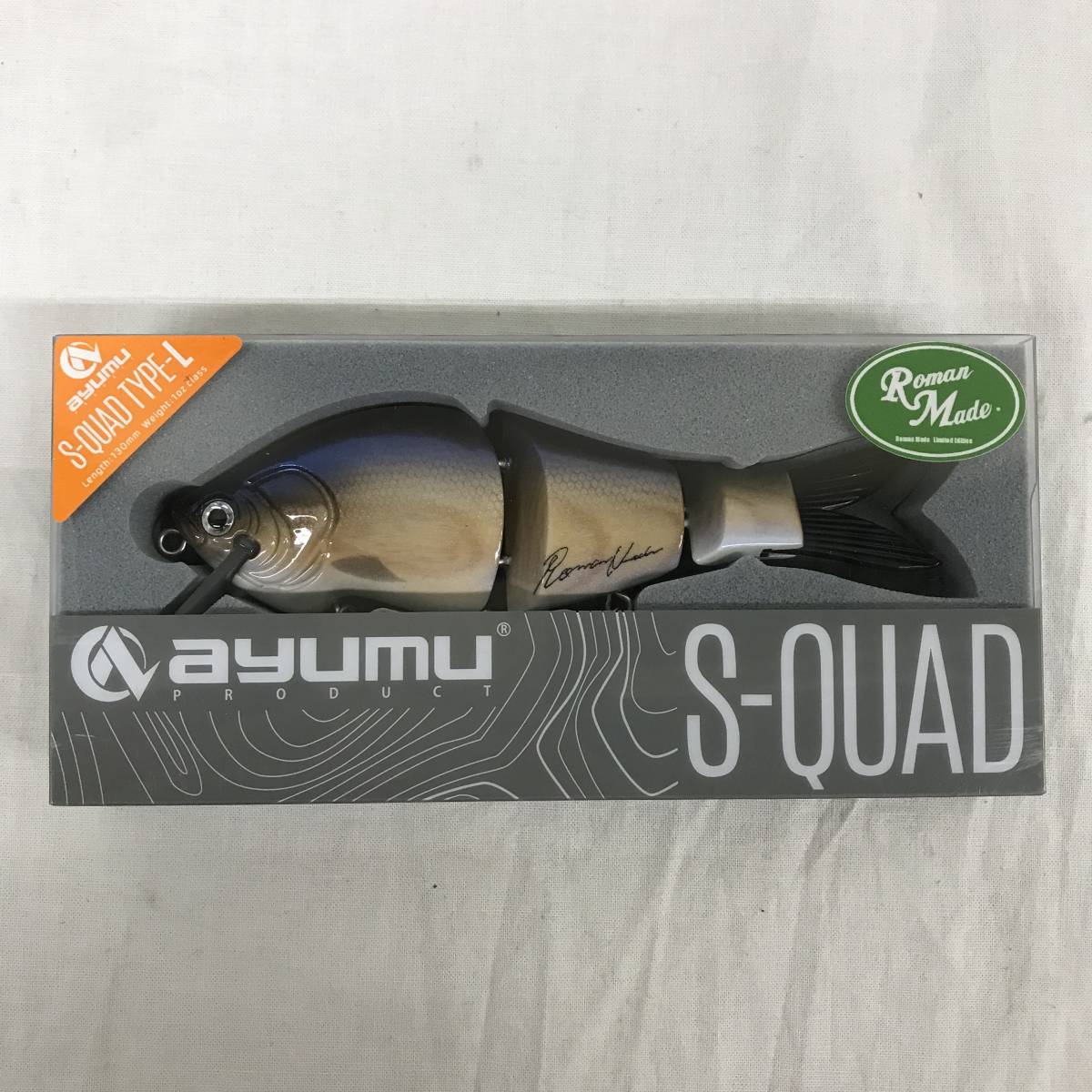 【未使用】『レア』限定 アユムプロダクト × ロマンメイド ayumu product × Roman Made S-QUAD スクワッド ...