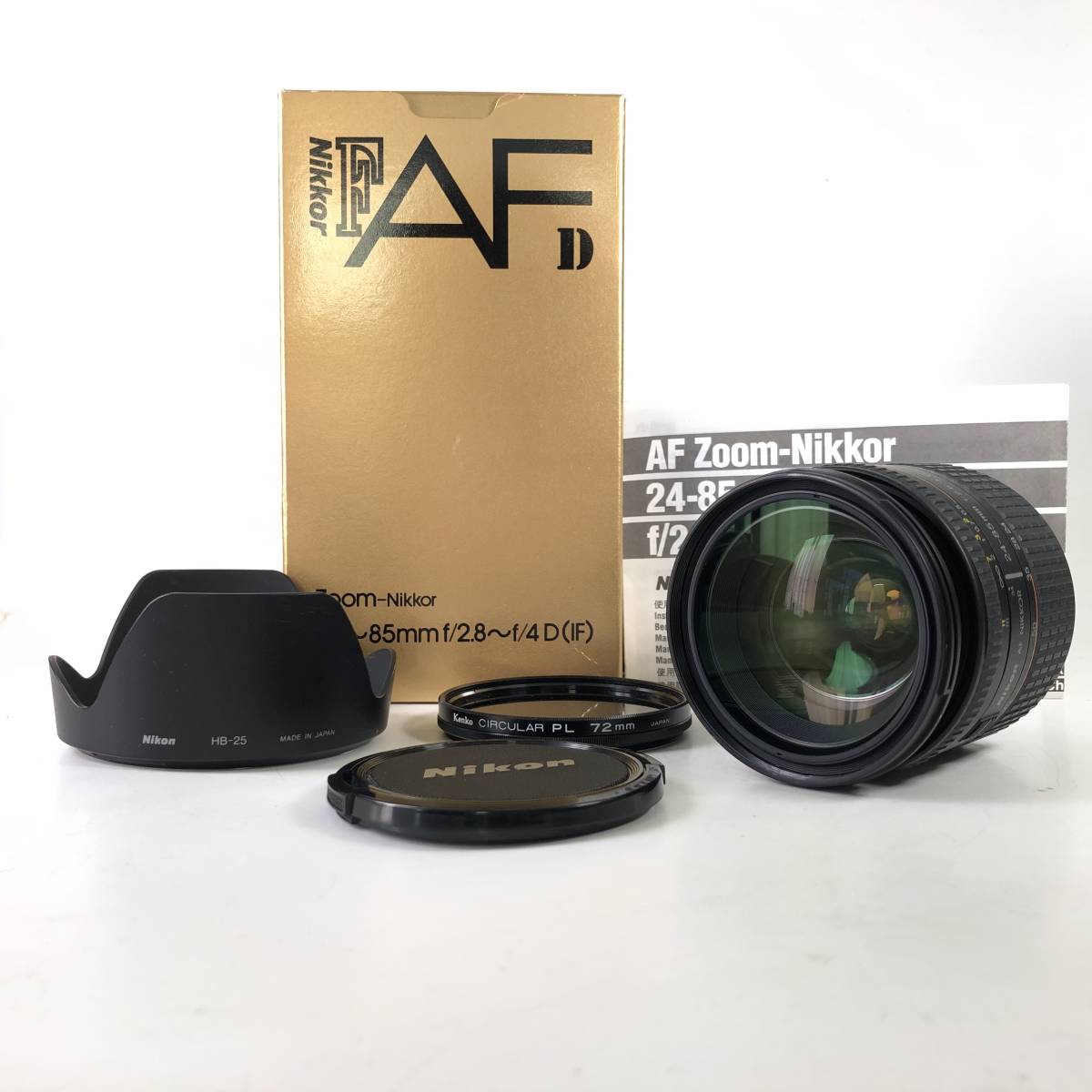 【やや傷や汚れあり】外観美品 Nikon AI AF Zoom-Nikkor 24-85mm F2.8-4D IF ニコン ニッコール ズーム レンズ 一眼レフ カメラ ヱOA4の落札情報詳細 ...