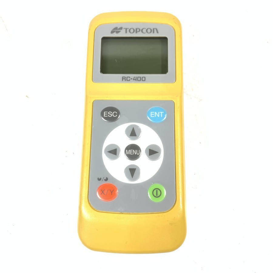 【やや傷や汚れあり】TOPCON RC-400 ローティングレーザー用リモコン＊現状品 の落札情報詳細| ヤフオク落札価格情報 オークフリー