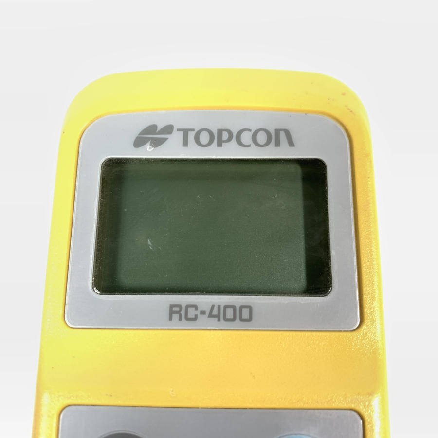 【やや傷や汚れあり】TOPCON RC-400 ローティングレーザー用リモコン＊現状品 の落札情報詳細| ヤフオク落札価格情報 オークフリー
