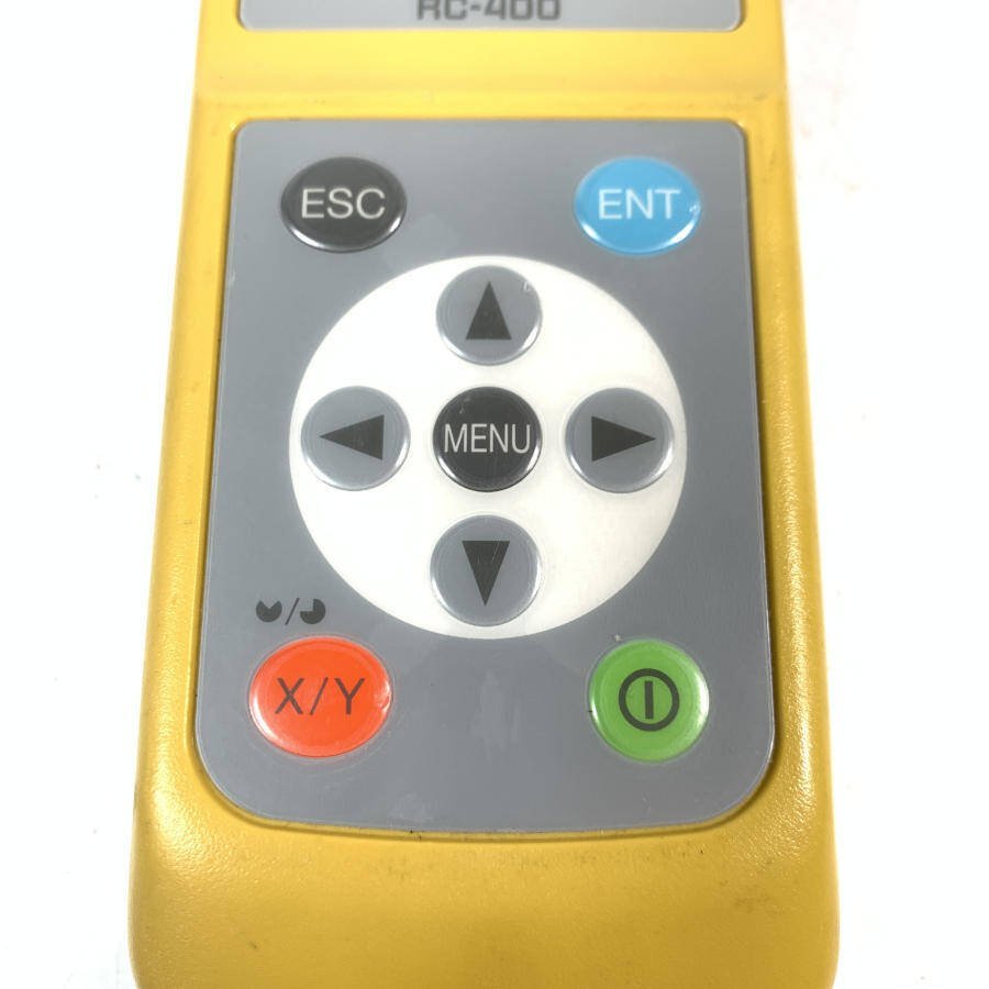 【やや傷や汚れあり】TOPCON RC-400 ローティングレーザー用リモコン＊現状品 の落札情報詳細| ヤフオク落札価格情報 オークフリー