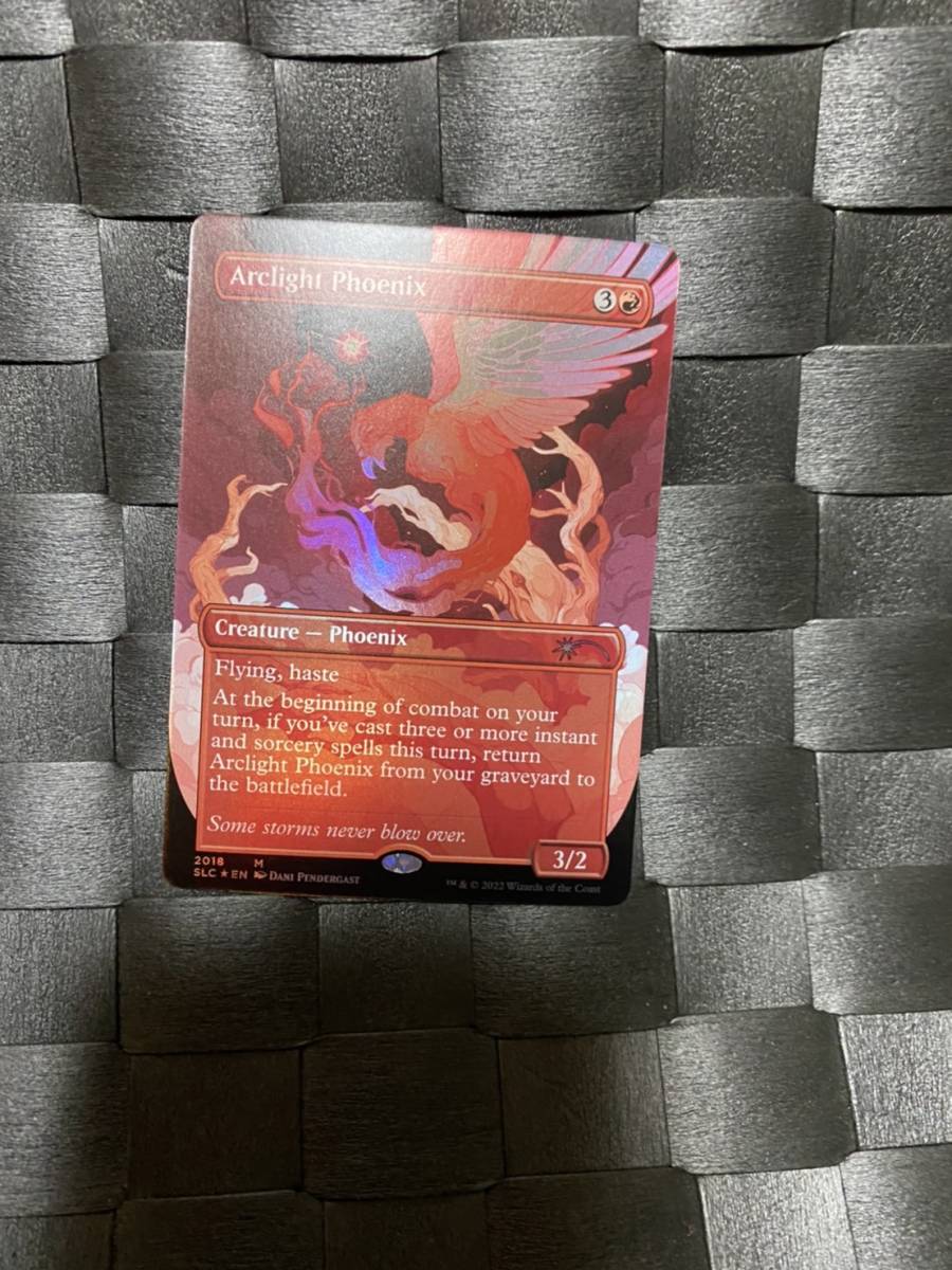 【未使用】【送料無料】MTG SLD 弧光のフェニックス Arclight Phoenix 英語 foil Secret lair ...