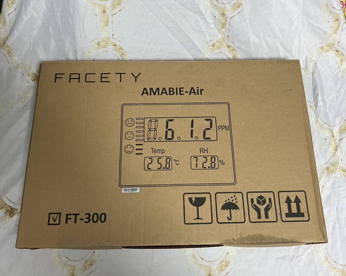 【やや傷や汚れあり】通電 二酸化炭素検出機 FACETY FT-300 AMABIE-Air フェイスティ CO2換気環境センサーの落札情報 ...