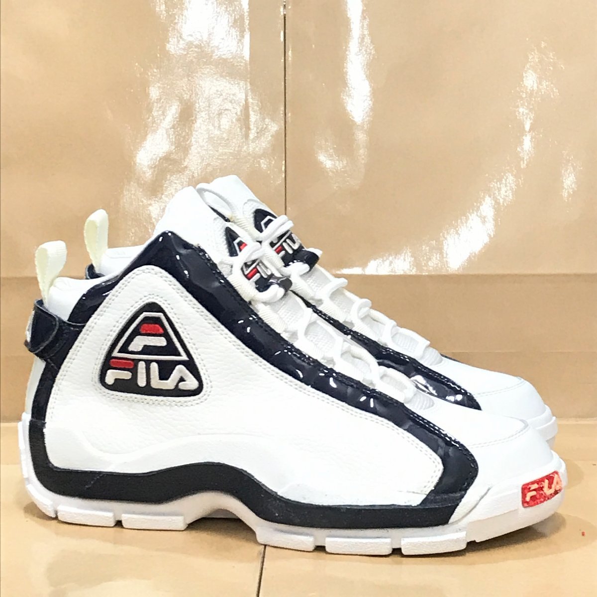 【未使用】28cm US10 Fila Grant Hill 2 OG 1-B136-150 フィラ グラントヒル オリジナル ホワイト ...