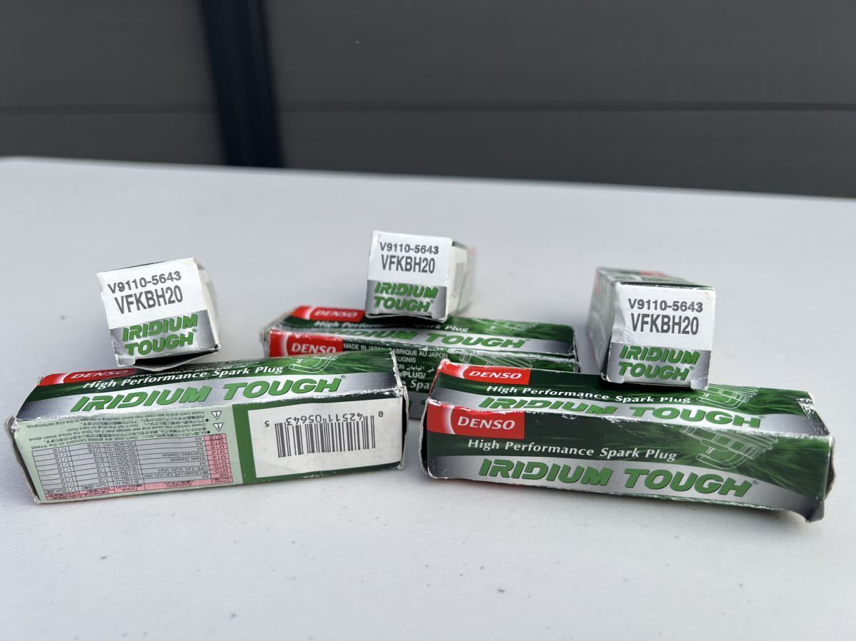 【未使用】TOYOTA トヨタDENSO スパークプラグ イリジウムタフ VFKBH20 6本セットの落札情報詳細 - ヤフオク落札価格検索 オークフリー