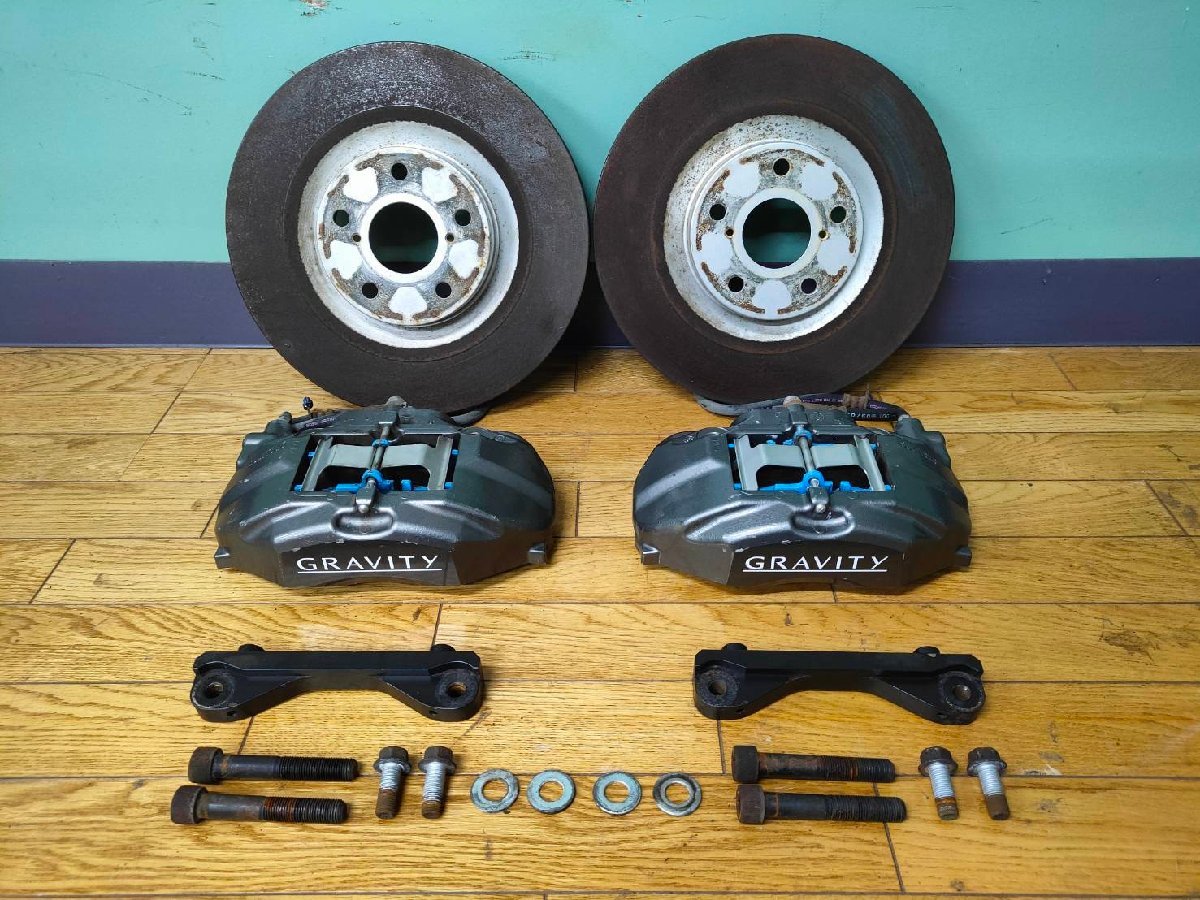 【やや傷や汚れあり】S2000 ADVICS ビッグキャリパー GRヤリス用流用 プロジェクトμ ビッグローター 4POT 2pice 332mmローター の落札情報詳細| ヤフオク落札価格 ...