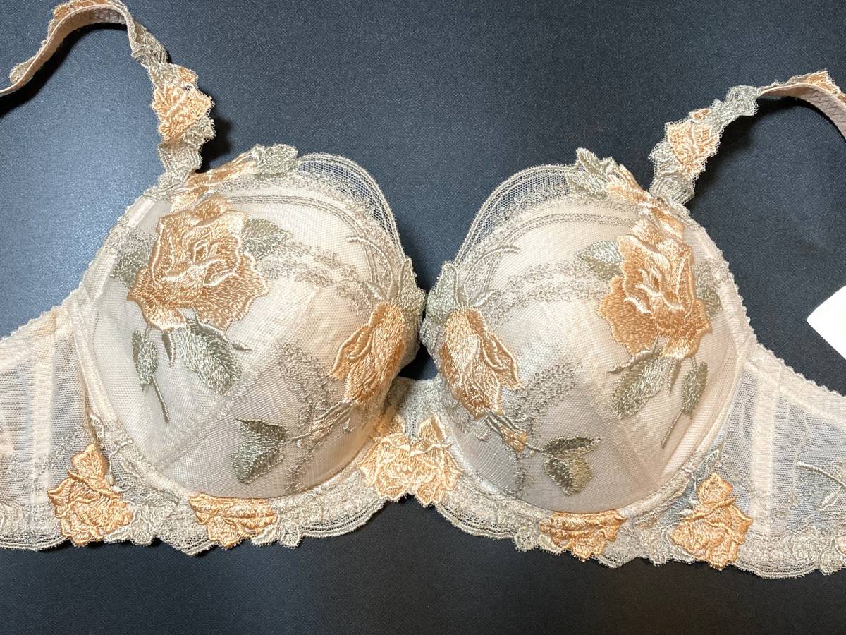 【未使用】在庫処分SALE！トレフル 【ロジエ】 OB ブラジャー F75 ワコール 新品の落札情報詳細 - ヤフオク落札価格検索 オークフリー