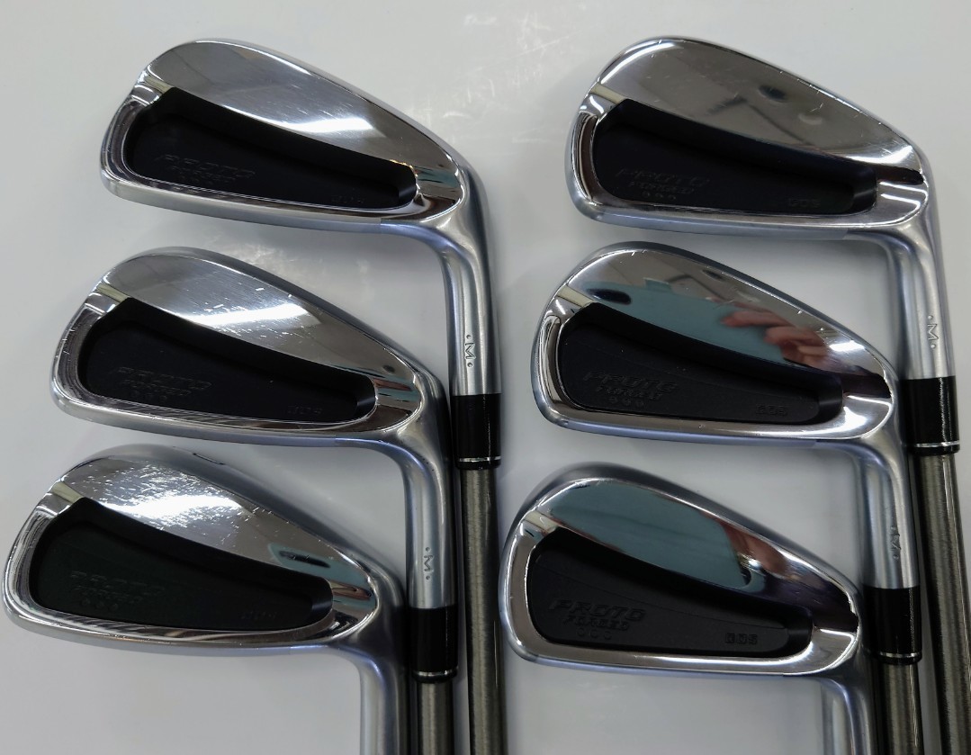 【やや傷や汚れあり】プロトコンセプト C05フォージドアイアン スチ－ルファイバー トゥルーテンパー Steel fiber PROTO ...