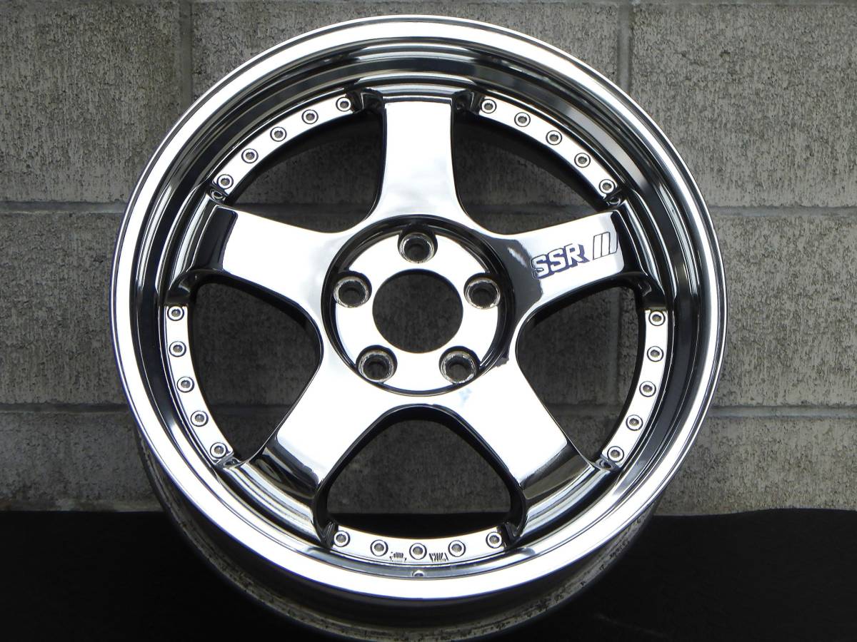 【傷や汚れあり】スペア!! PROFESSOR SP1 プロフェッサー SSR タナベ TANABE 18x7.5J+43 114.3-5h 1本の落札情報詳細 - ヤフオク落札価格検索 オークフリー
