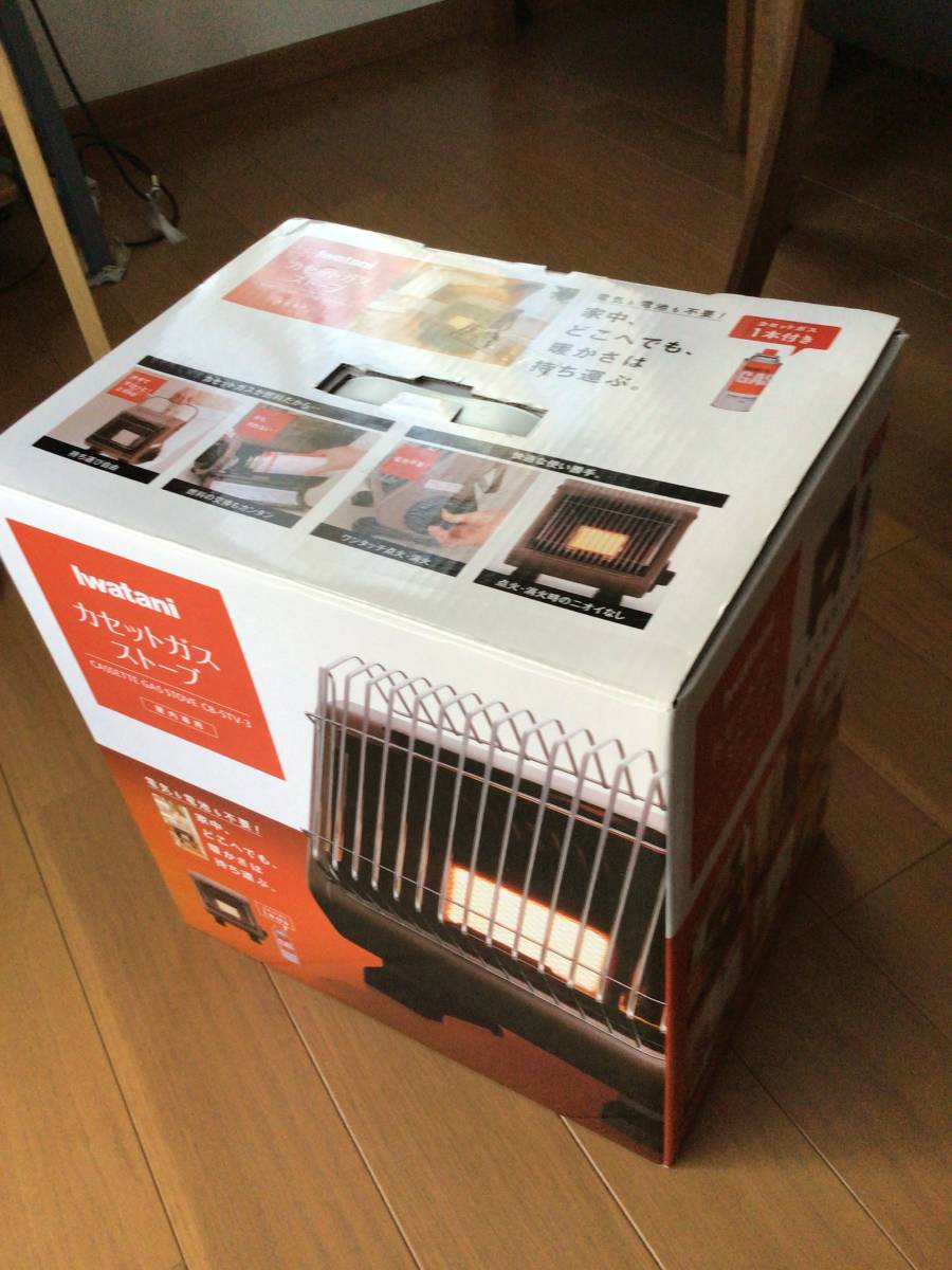 【未使用に近い】【変更！ ボンベなし】Iwatani カセットガスストーブ CB-STV-3 2013年10月製の落札情報詳細 - Yahoo!オークション落札価格検索 オークフリー