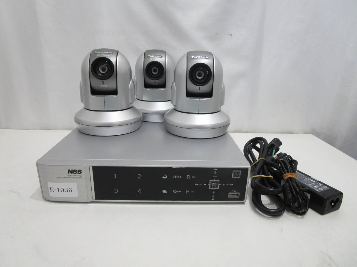 【目立った傷や汚れなし】 NSS PDR-XM4004【電源/HDMIケーブル付属 】 Panasonic BB-HCM581×3台【カメラAC無の為割安】管理番号E-1036の落札情報詳細 ...