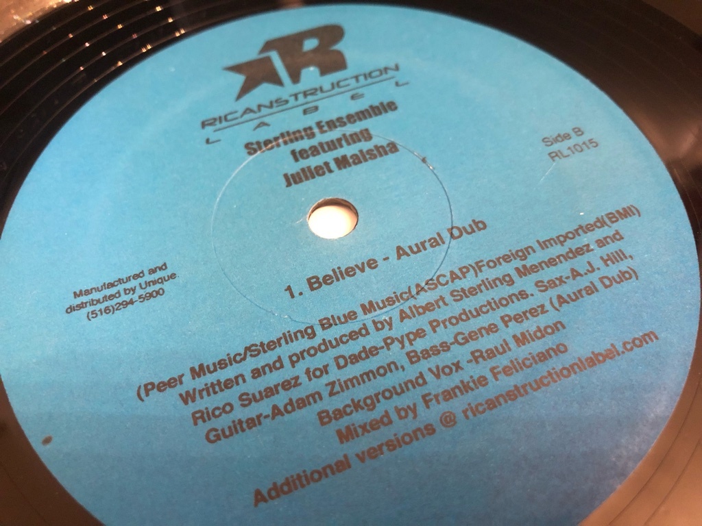 【やや傷や汚れあり】12”★Sterling Ensemble Featuring Juliet Maisha / Believe / ディープ・ヴォーカル・ハウス！の落札情報詳細 ...