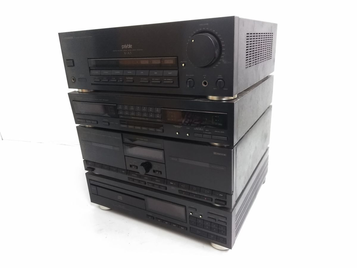 【傷や汚れあり】 ジャンク PIONEER パイオニア Private A-X640 GR-X640 CT-640WR PD-X640 ...