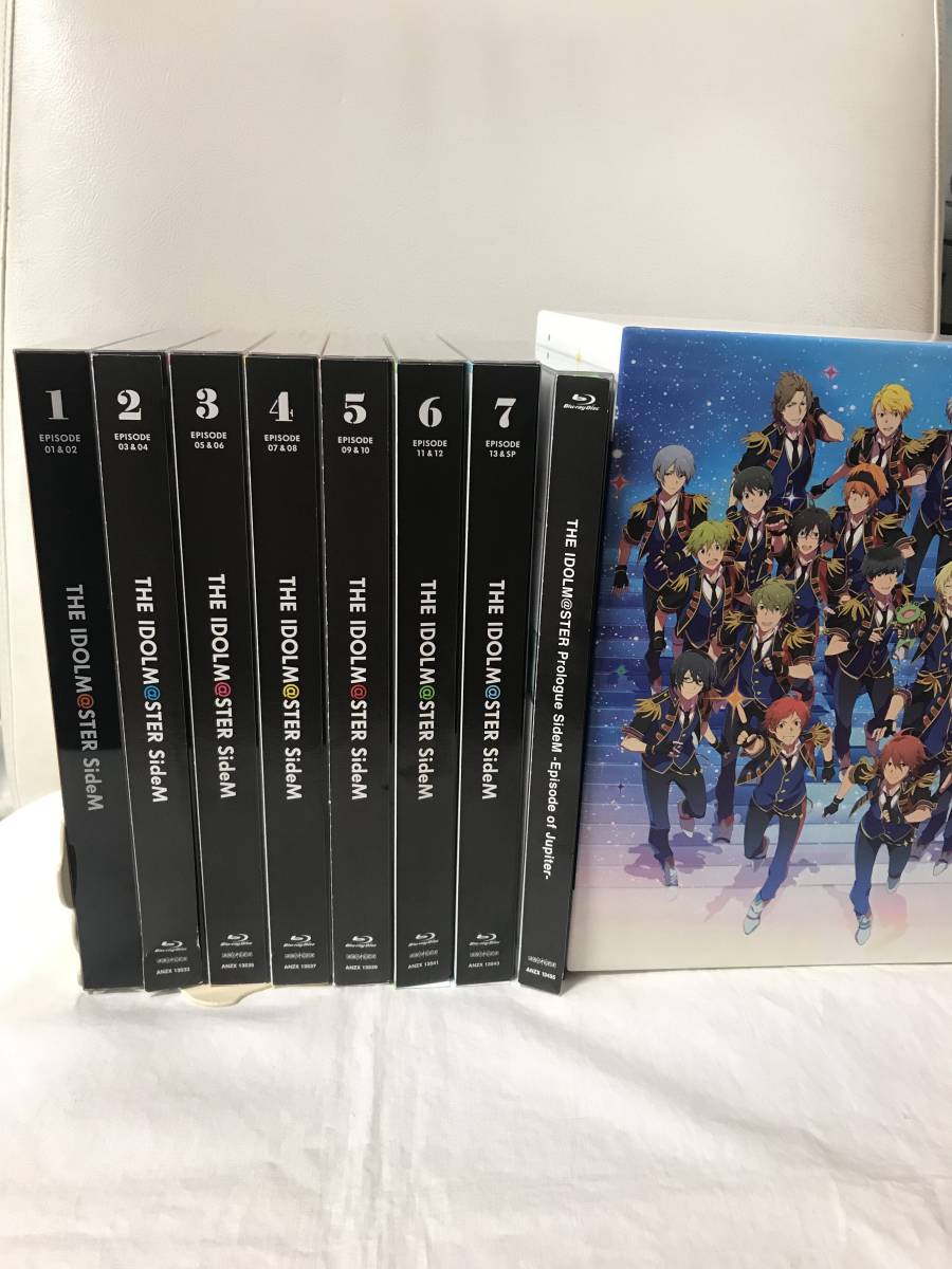 【目立った傷や汚れなし】アイドルマスター SideM 1-7巻 + Episode of Jupiter Blu-ray 合計8巻 全巻セット ブルーレイ THE IDOLM@STER ...