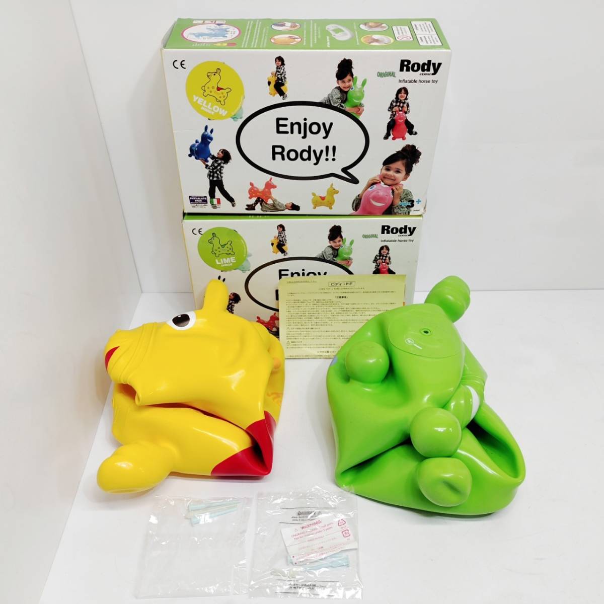 【やや傷や汚れあり】 JAMMY PF-RODY Rody 乗用玩具 2点まとめてセット イエロー/ライム ロディ バランスボール バルーントイ 子供用乗り物 おもちゃ L471 の落札情報 ...