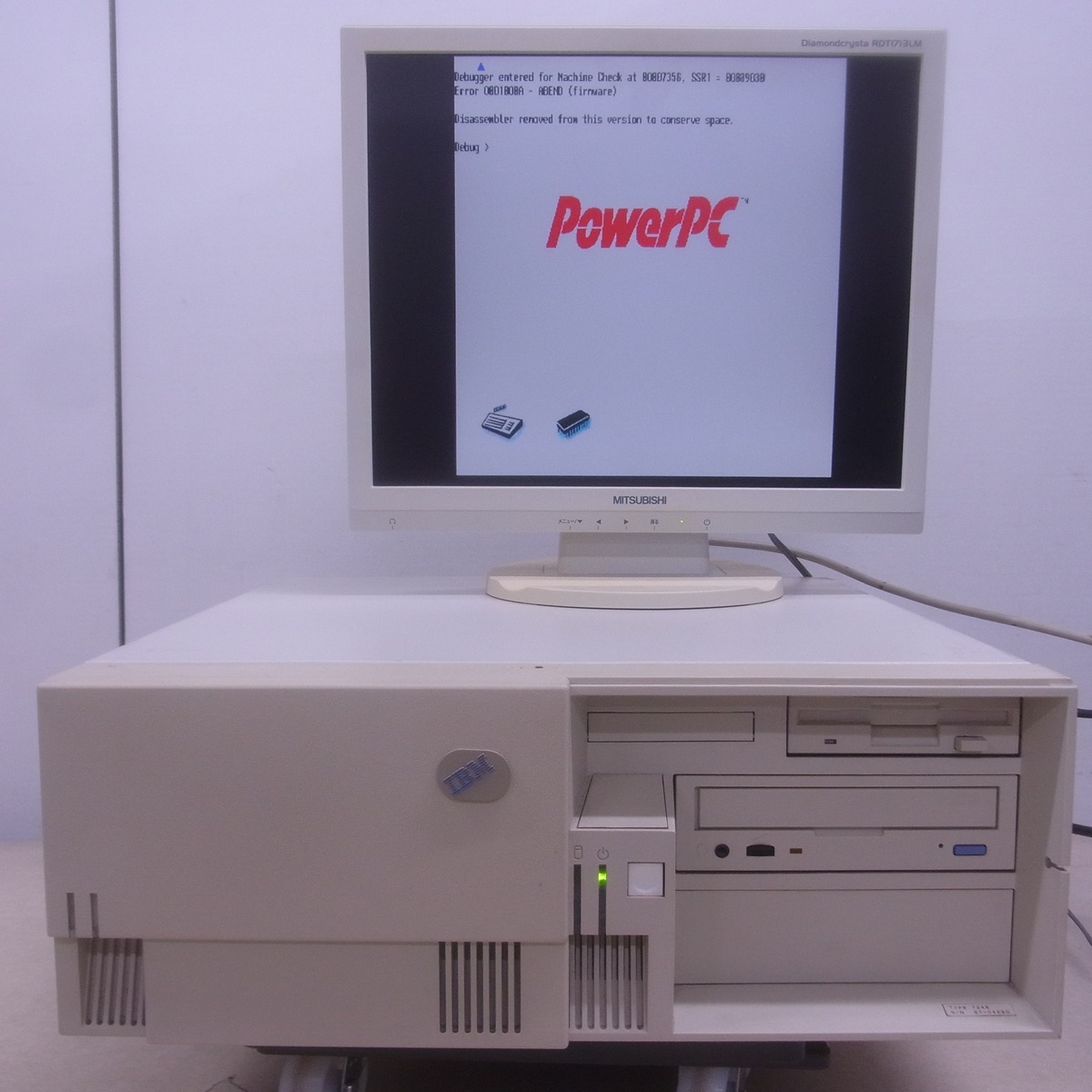 【全体的に状態が悪い】IBM Power PC Type7248 IBM RISCSystem/6000 43P-133 PowerPC Type7248 本体 通電OK ジャンク パーツ取り ...